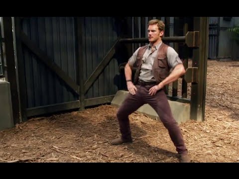 Jurassic World Stunts B-Roll and Gag Reel (2015) Chris Pratt Dinosaur Movie HD