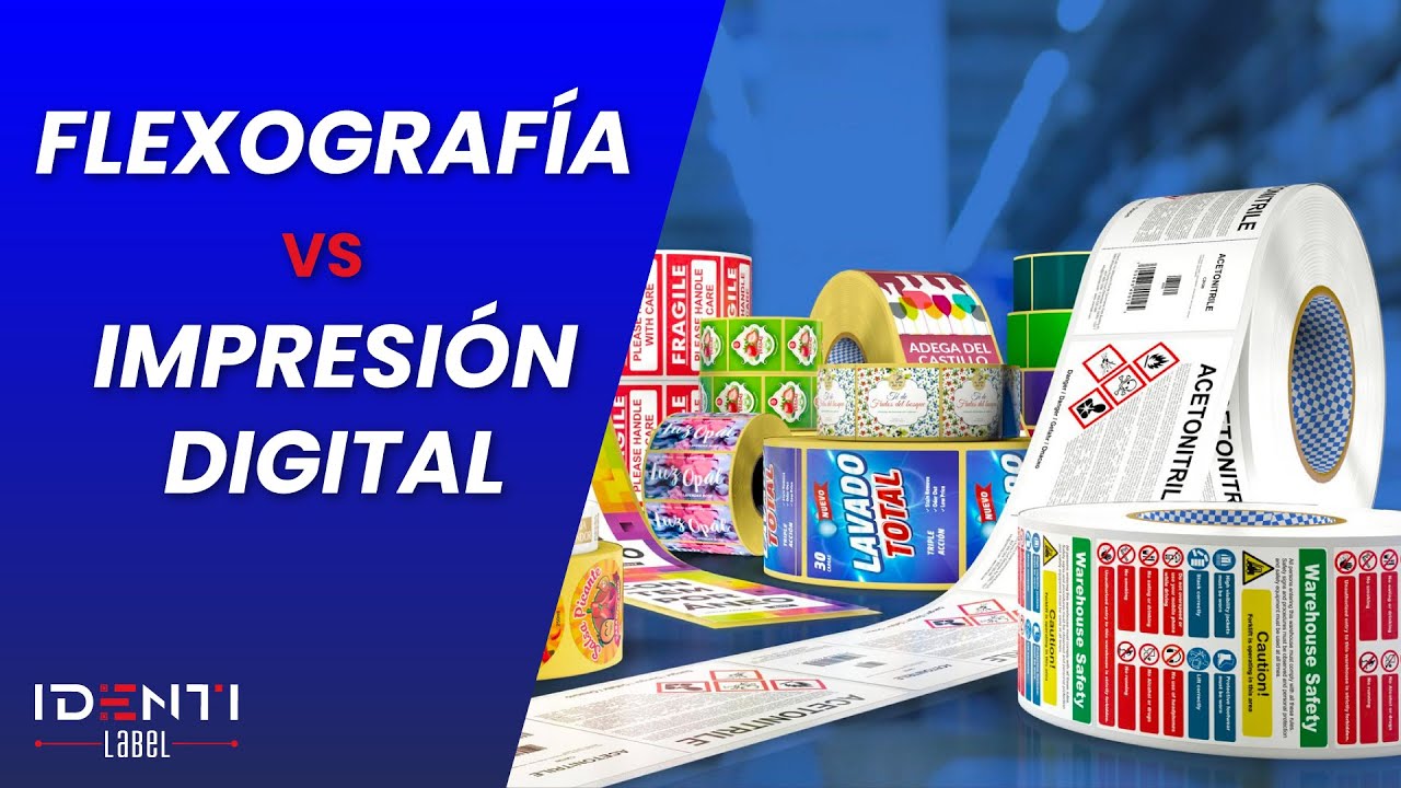 Flexografía, ¿la mejor técnica para tirajes de etiquetas?