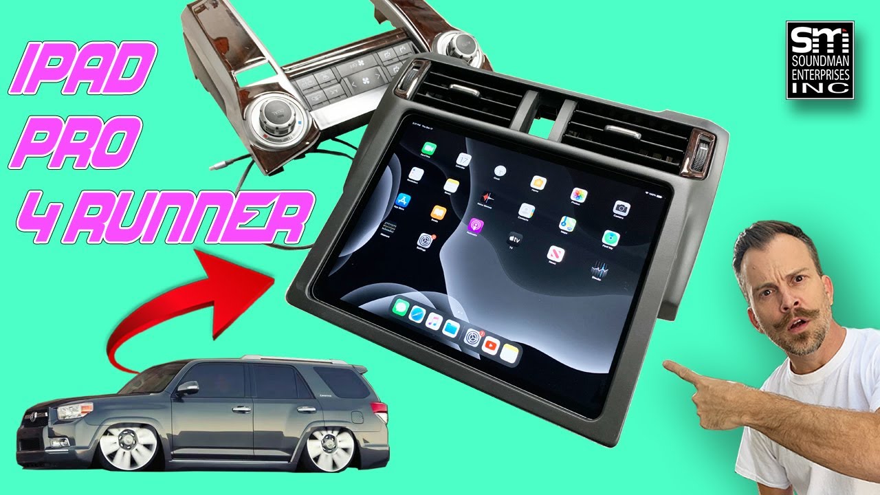 2018 Toyota 4Runner Upgraded with a 12.9-Inch iPad Pro Looks Like New ...