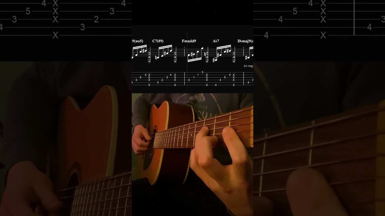 How to play Sugar - BROCKHAMPTON (guitar tabs) #shorts
