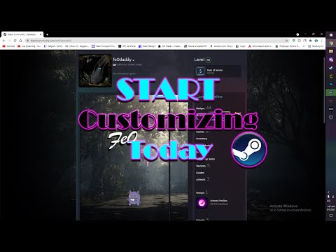How To customize Your Steam Profile To Look Better(2021)