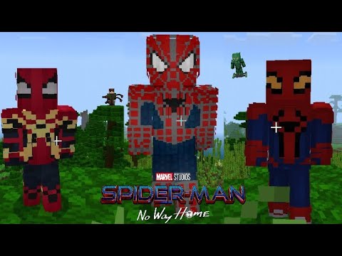 Spider-Man No Way Home Addon Minecraft