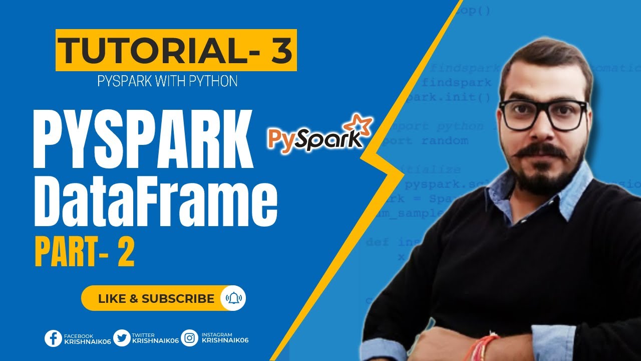 Tutorial 3- Pyspark With Python-Pyspark DataFrames- Handling Missing Values