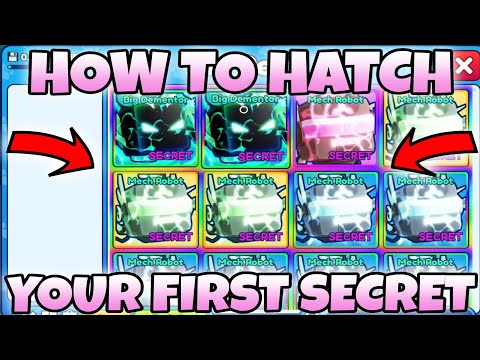 How To Hatch Your First SECRET PET in BGSI | Roblox Bubble Gum Simulator Infinity ♾️