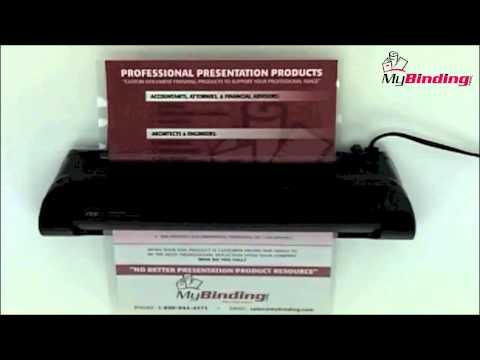 GBC HeatSeal Inspire 9in Pouch Laminator Demo - 1701855