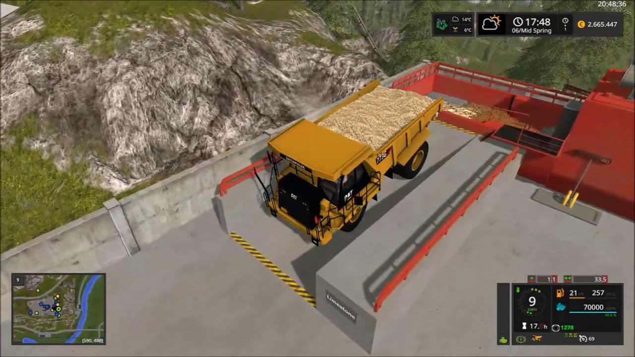 MINING & CONSTRUCTION ECONOMY Map v 1.0 (20.01.18) - FS 17