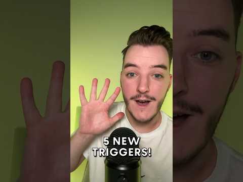 5 NEW ASMR TRIGGERS!