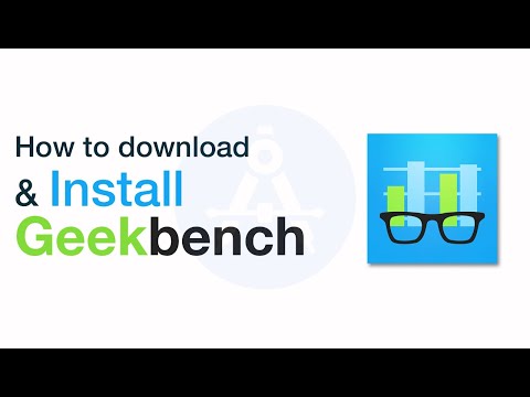 How to install Geekbench in Windows.