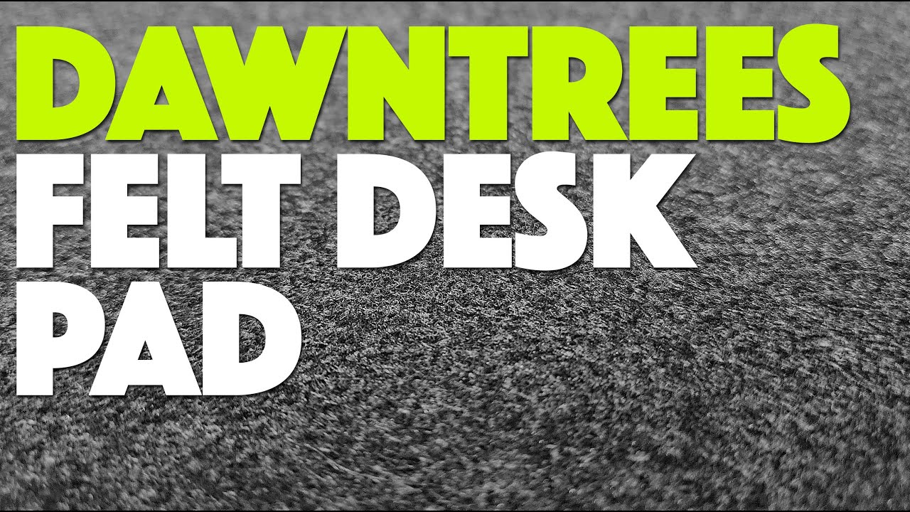 Felt Desk Pad by Dawntrees