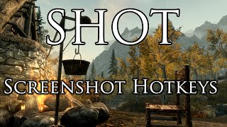 Screenshot Hotkeys Mod Feature at Skyrim Nexus - Mods and Community