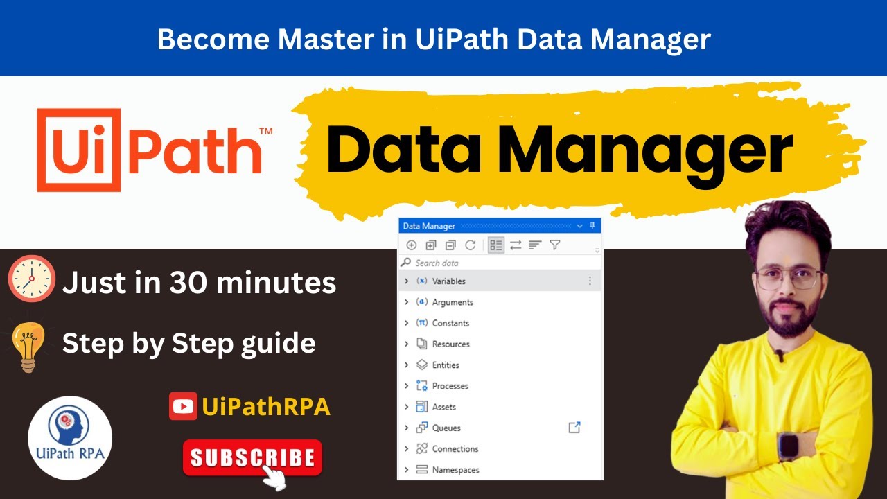 #UiPath Data Manager from Basics to Advanced | #UiPathRPA
