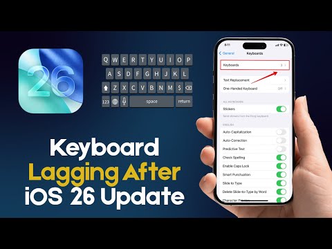 Fix iPhone Keyboard Lag After iOS 26 Update