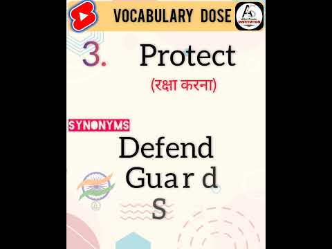 English Vocabulary(191):|Some Synonyms|By-Ankush Sir|NDA|Airforce|Navy|Coastguard|SSC #ytshorts