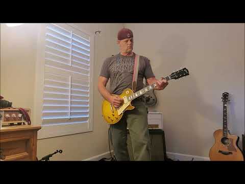 Skynyrd guitar cover, Cry for the Bad Man. Metroplex, Spot pickups