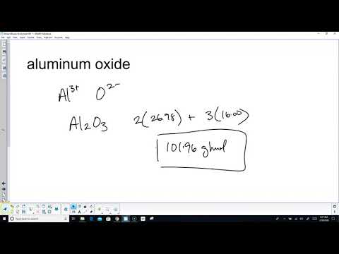 Formula Weight / Molar Mass Worksheet KEY