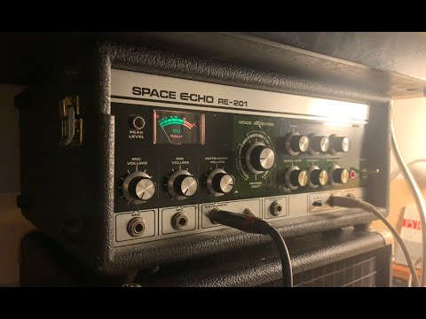 Roland RE-201 Space Echo Tape Delay / Reverb 1970s - Black | Reverb