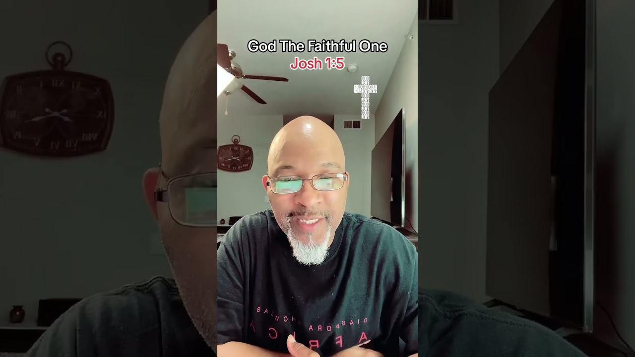 One Minute Commentary Joshua 1:5