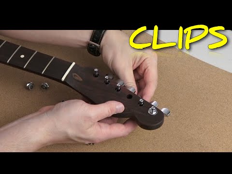 How to Install Fender Telecaster Locking Tuning Machines