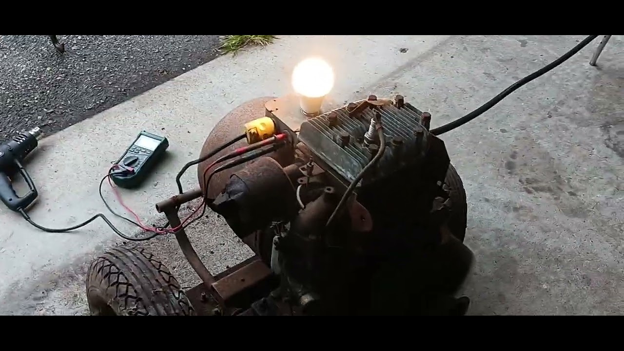 1965 winco generator with Briggs 233431 engine. 