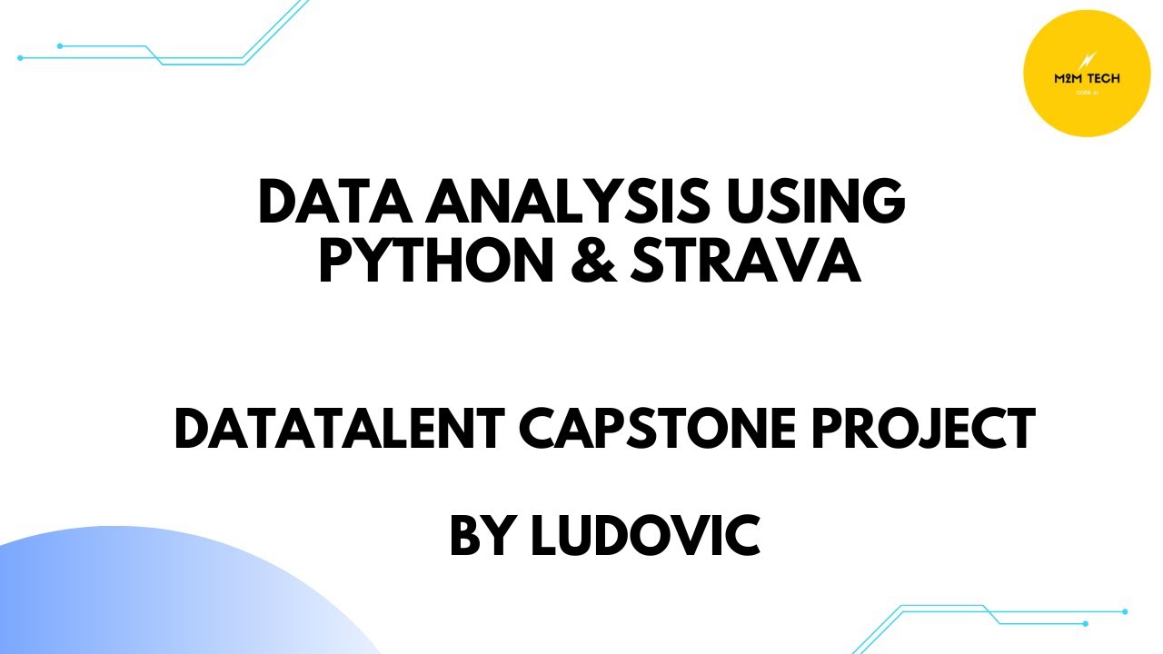 Data Analysis using Python & Strava