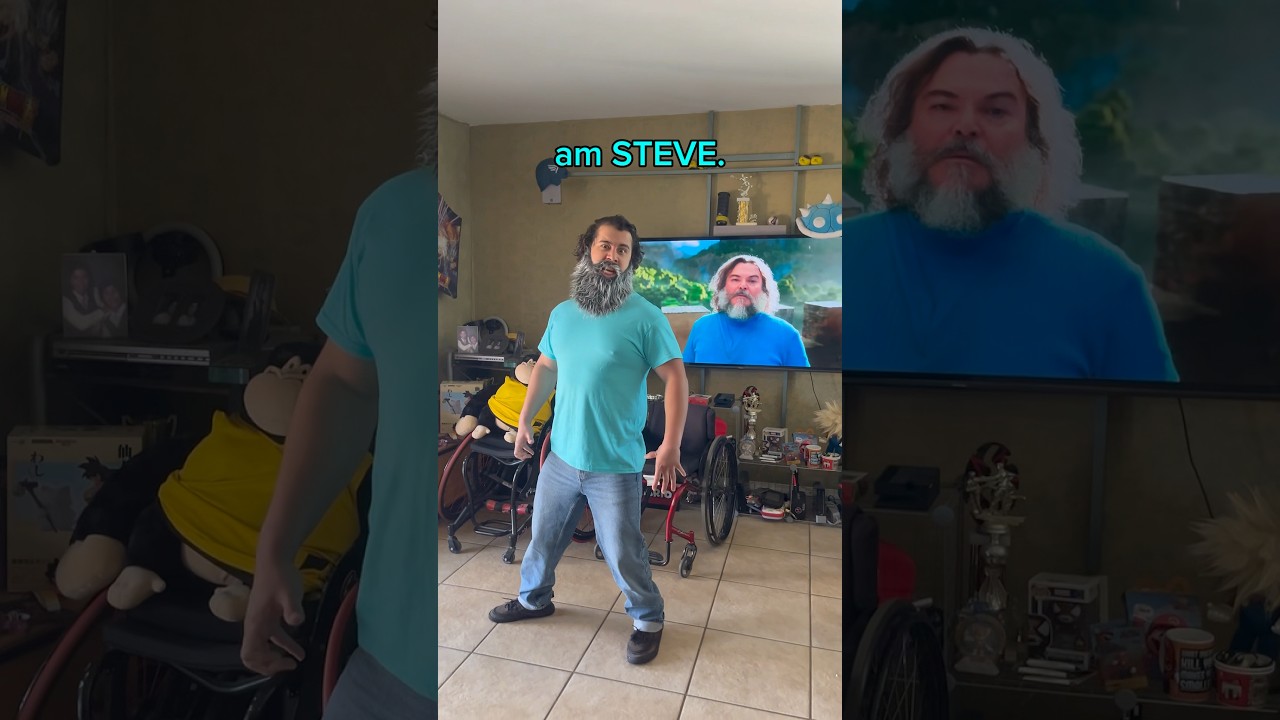 I…AM STEVE 😎🔥🐓 #minecraft