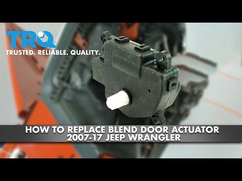 How To Replace Blend Door Actuator 2007-17 Jeep Wrangler