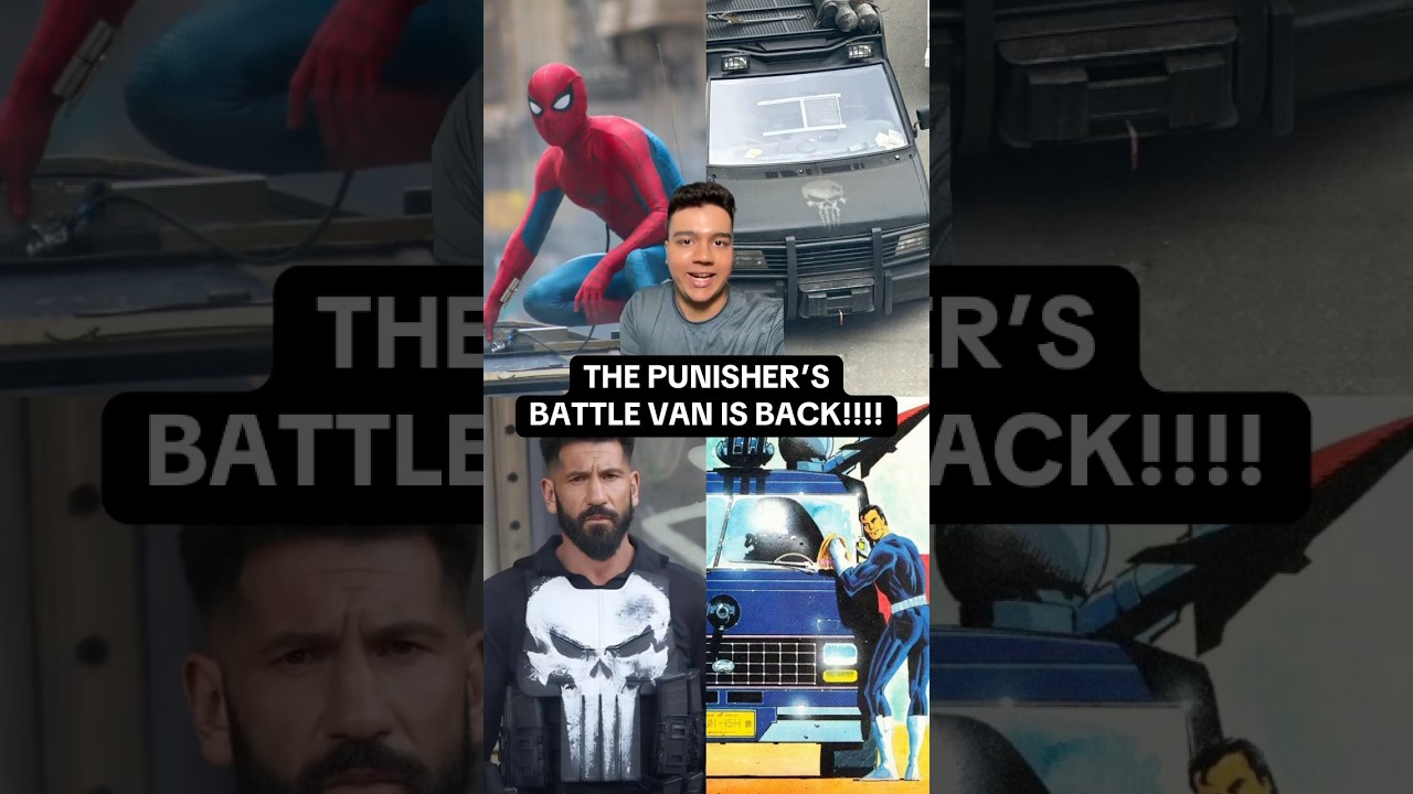 The Punisher’s Battle Van RETURNS In Spider-Man: Brand New Day…