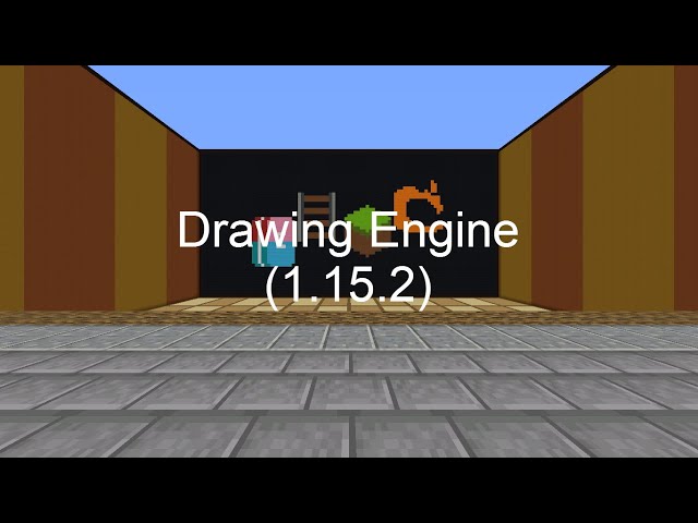 Drawing Engine (1.13) Minecraft Map