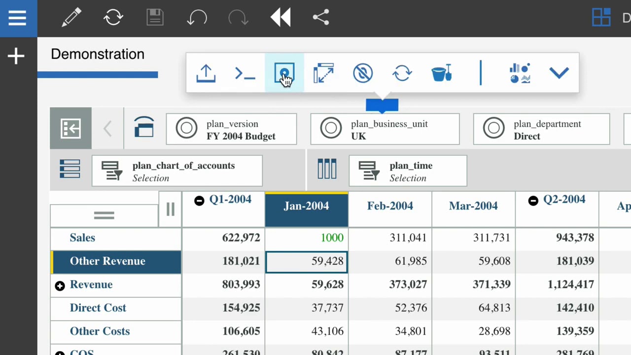 Collaborate and share using the Planning Analytics Workspace Content Store