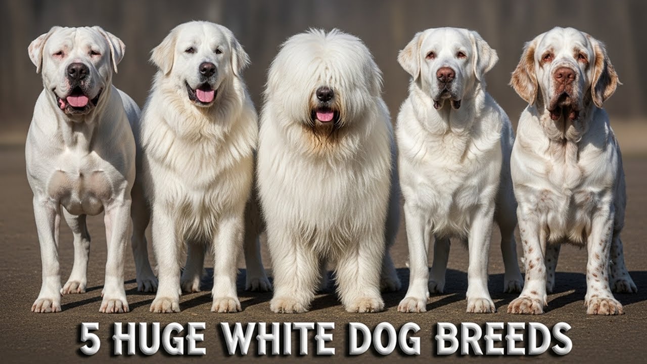 5 Huge White Dog Breeds