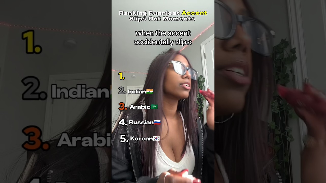 Ranking Funniest Accent Slips Out Moments