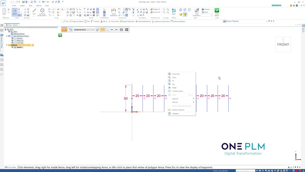 Solid Edge Tips Friday - Sketching