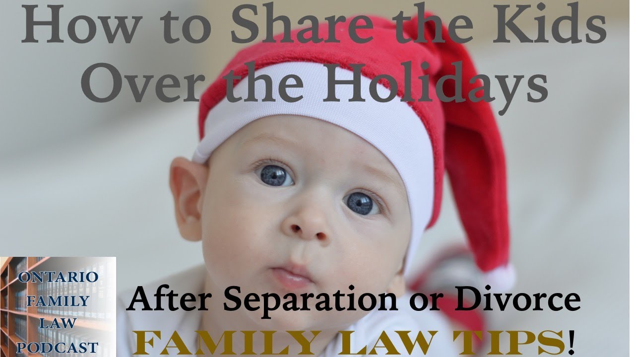 Sharing Holidays After Separation or Divorce