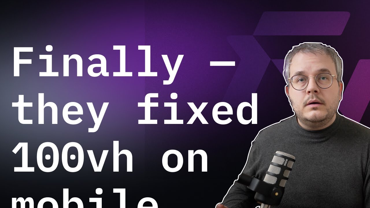 Finally a Fix For 100vh on Mobile Devices!