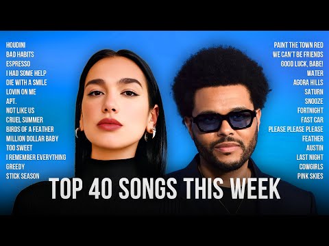 Top 40 Songs This Week 2025 π€ Bruno Mars, Dua Lipa, Adele, Lady Gaga, Taylor Swift, The Weeknd