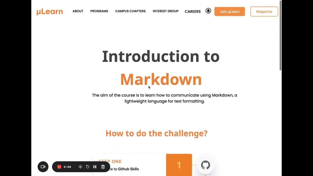 Level 3 | Task 3 : Introduction to GitHub | Introduction to Markdown