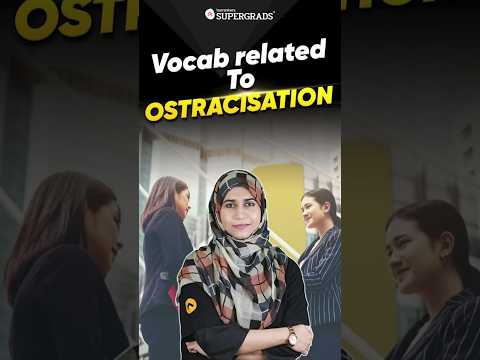 Boost Your Vocabulary: Words Related to 'Ostracized' & Its Meaning ???? | Must Watch ⚠️| #shorts