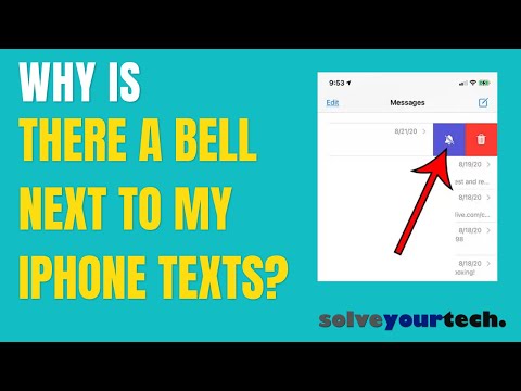 Why is There a Bell Next to My Texts on an iPhone?
