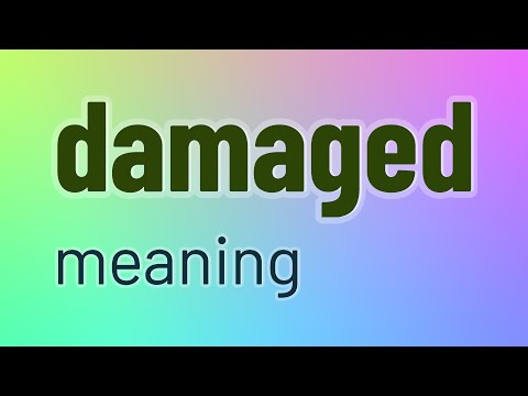 Damaged - 83 English Vocabulary Flashcards