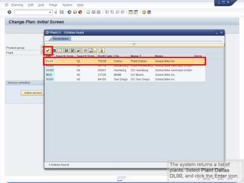 Demo 8.3 Create a Production Plan in SOP