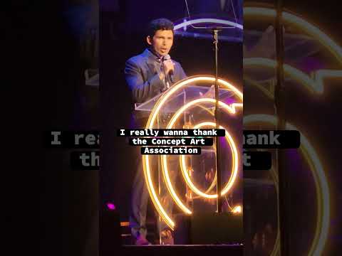 Speech at Concept Art Awards 2023 - hosted by @ConceptArtAssociation