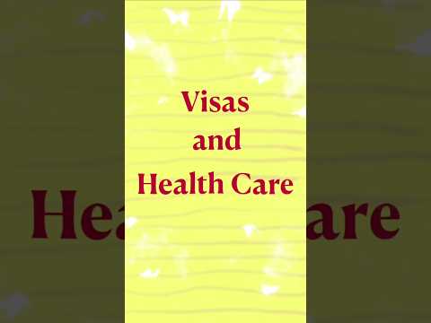 Visas and Health Care #visarestrictions #healthcare #physicianshortage #medical #medicaladvice