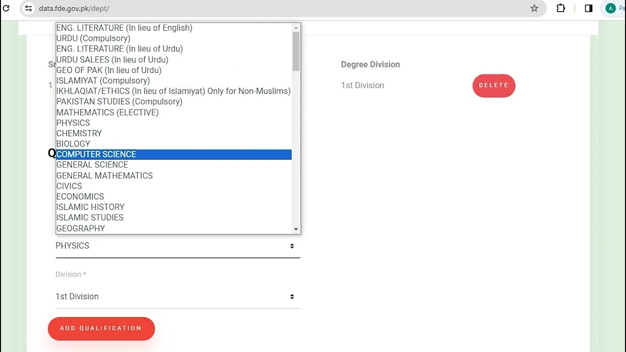 Tutorial | Deputation Application Update | FDE