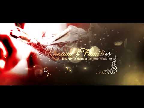 Wedding invitation video edited by team S.G Films