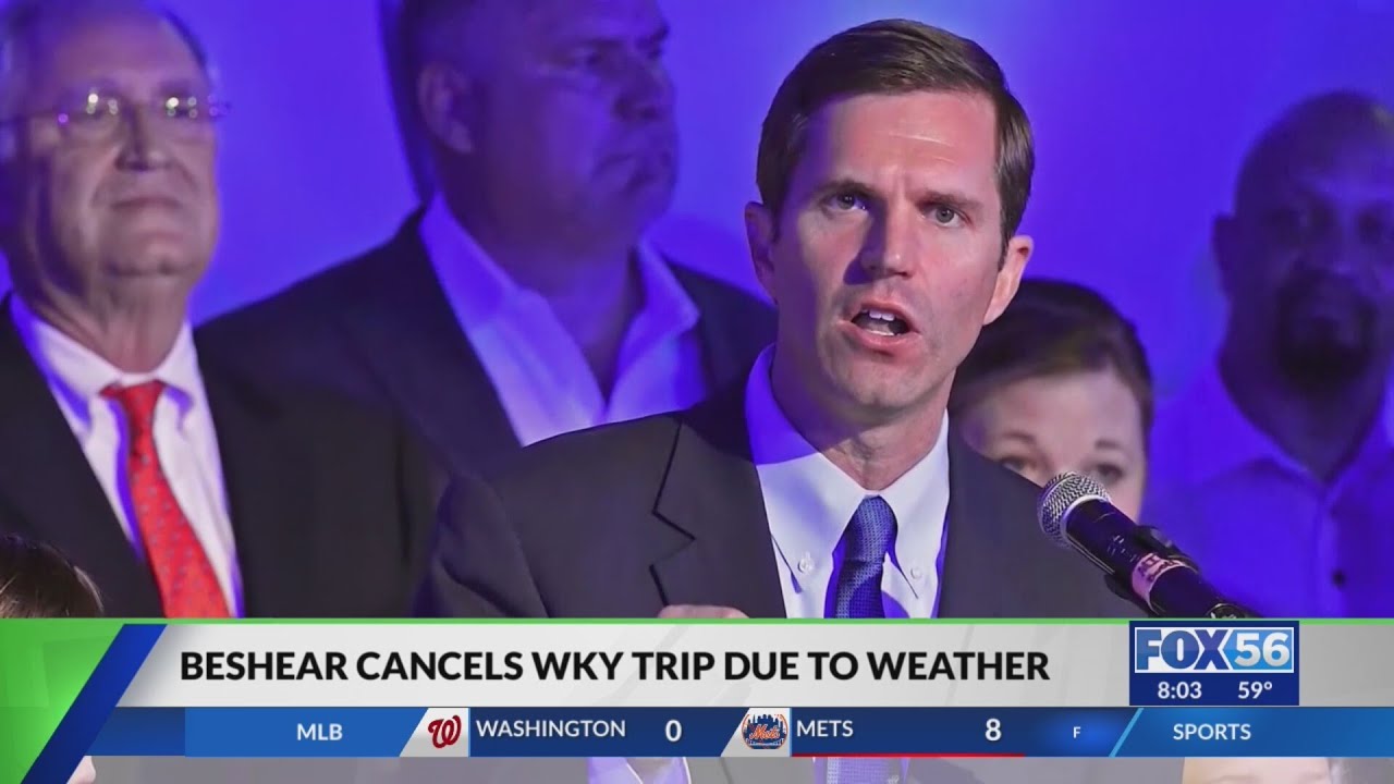 Gov. Beshear visit to western Kentucky canceled due to weather