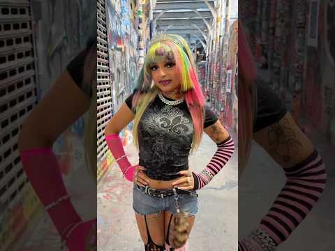 guess how old i am 🤭💕🧁 #y2k #alt #alternative #scenecore #fashion