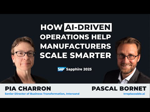 How AI-driven Operations Help Manufacturers Scale Smarter