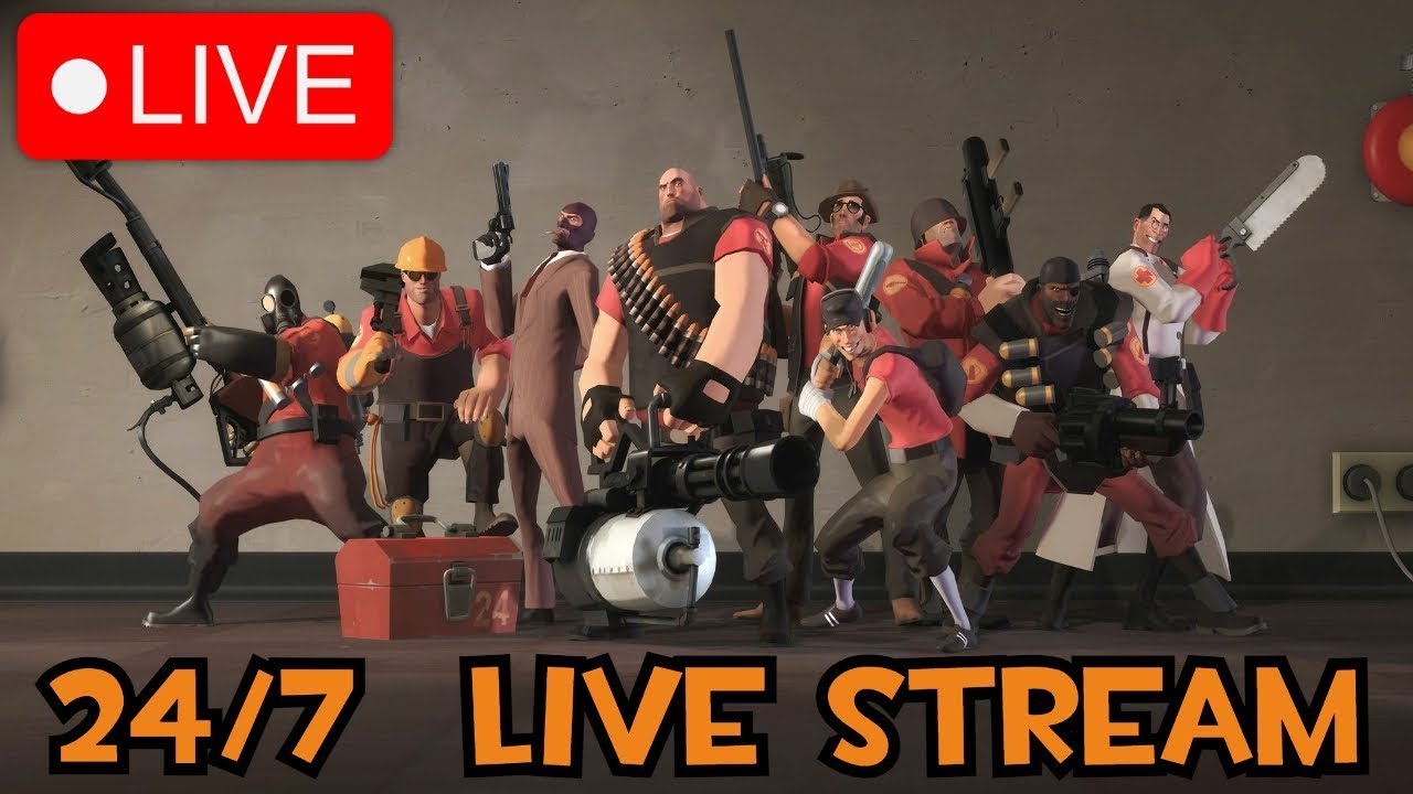 🔴 24/7 Team Fortress 2 Gameplay