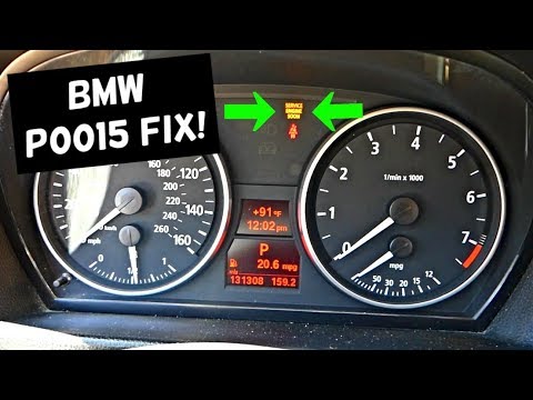 BMW CODE P0015 B CAMSHAFT POSITION TIMING OVER RETARDED