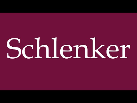 How to Pronounce ''Schlenker'' (Swerve) Correctly in German